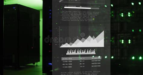 Image Of Digital Data Processing Over Computer Servers Stock Image Image Of Computing