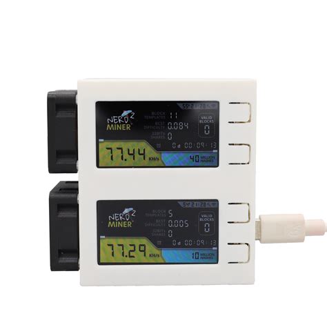 ⭐nerd Miner S19 Tiny Bitcoin Solo Lottery Miner Btc Crypto Nerdminer Shopee Singapore