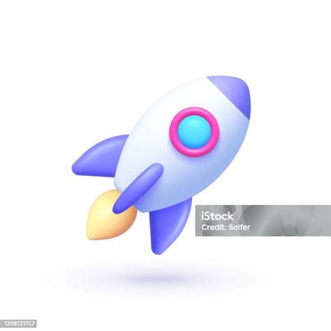 현실적인 로켓 3d 벡터 디자인 일러스트 레이 션 공간 미래 지향적 인 창조적 인 디자인 디자인 요소 0명에 대한 스톡 벡터 아트 및 기타 이미지 Istock