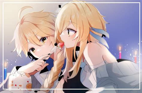 Lumine And Aether By 八依 R Aether Mains