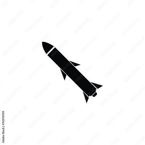 Missile Icon Trendy Missile Logo Concept On White Background From Army
