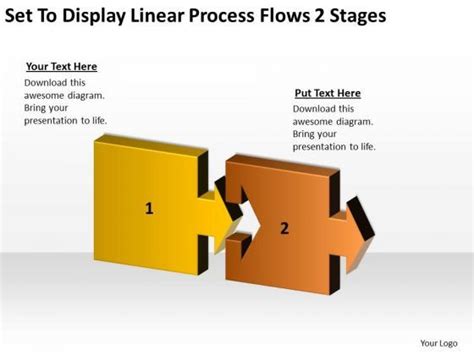 Set To Display Linear Process Flows Stages Ppt Business Plan Help PowerPoint Templates