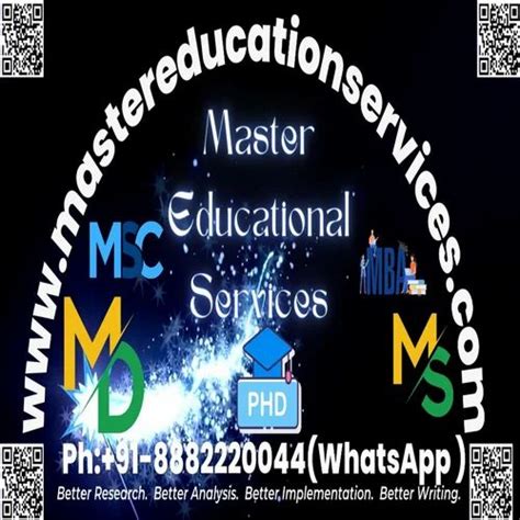 Ms Thesis Implementation Service At ₹ 1word In New Delhi Id 27304319812