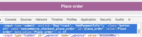 Javascript Customizing Checkout Place Order Button Output Html