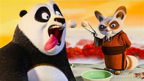 La escena de entrenamiento del dumpling | Kung Fu Panda | Clip en ...