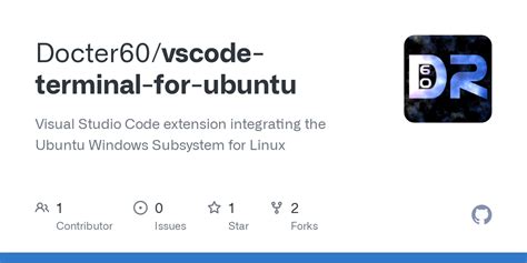 GitHub Docter Vscode Terminal For Ubuntu Visual Studio Code Extension Integrating The