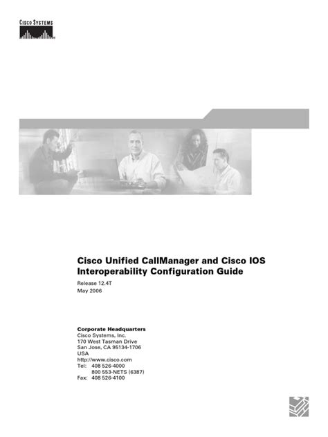 Cisco Callmanager And Cisco Ios Interoperability Guide Pdf Voice Over Ip Computer Network
