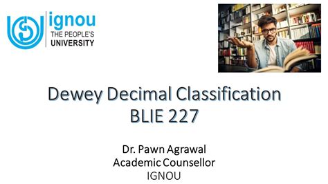 Bli227 Class 7 Dewey Decimal Classification 2023 Youtube