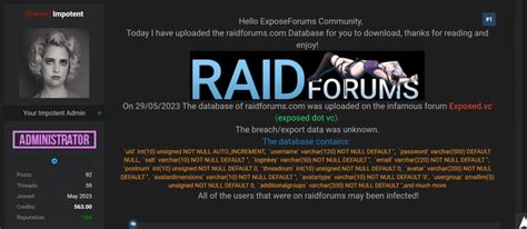 Leaked RaidForums Database Exposes Threat Actors Digital Watch Observatory