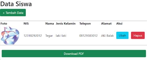 Tugas Pemrograman Web Membuat Laporan Pdf