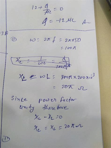 35 An Inductance Of Inductor 200mh Resistance Of Resistor 109 And A