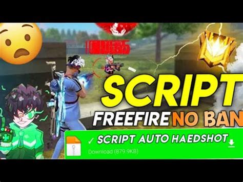 SCRIPT FREE FIRE AUTO HEADSHOT REGEDIT MOBILE FREE FIRE YouTube