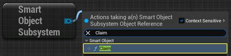 Smart Objects In Unreal Engine Quick Start Unreal Engine 54 Documentation Epic Developer