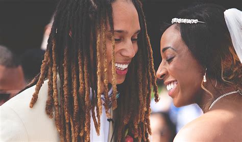 Brittney Griner Glory Johnson Wedding