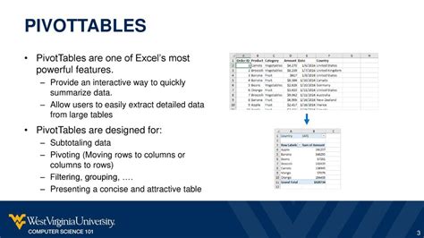 Excel Pivottables Participation Project Ppt Download