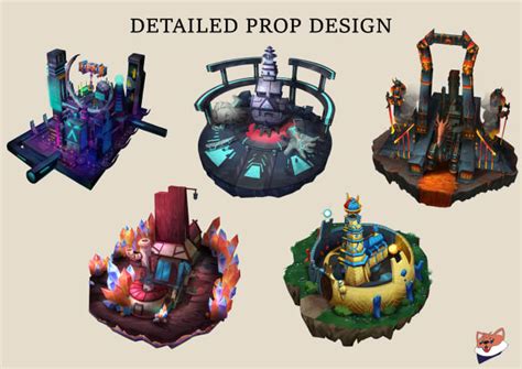 Do 2d Game Asset Design By Artfoxjay Fiverr