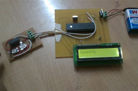 embedded systems object counter using pic16f877