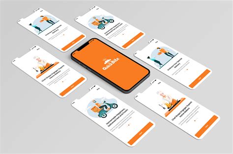 Quickbite Food Delivery App Screen Design Behance