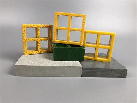 Fiber Reinforced Plastic Grating Grp Molded Grating Fiberglass Platform