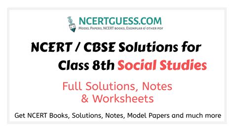 NCERT Solutions For Class Social Science Geography Chapter Resources NCERTGUESS