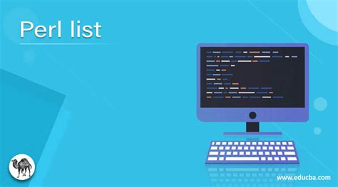 Perl List Learn How To Work With A List In Perl With Examples
