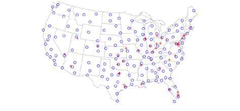 Conus Wsr 88d Blue Circle And Tdwr Red Cross Locations Download