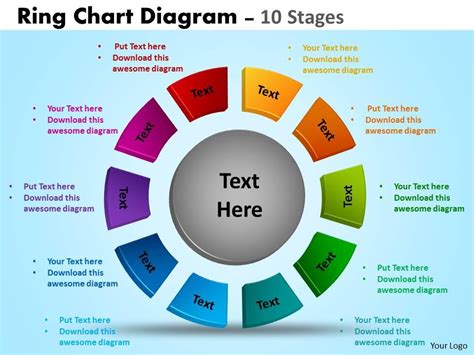 Ring Chart Diagrams Templates 4 Powerpoint Templates Designs Ppt