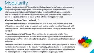 What Is OOP Object Oriented Programming Pptx