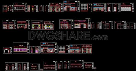 372 Download Detailed Cad Drawings Of Solid Wood Wall Cladding For Villas