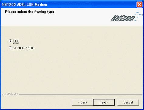 Netro Netcomm NB 1200 Config