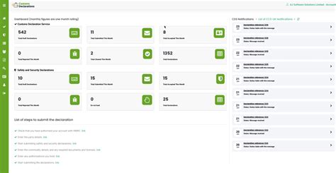 Submitting Safety And Security Declarations Ens On Customs Declarations Uk Customs