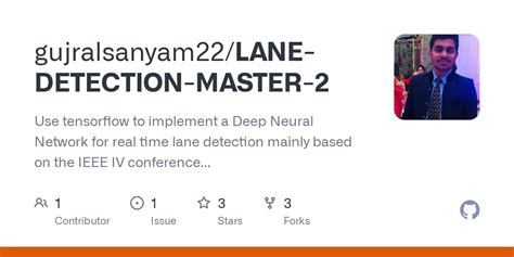 Github Gujralsanyam22lane Detection Master 2 Use Tensorflow To Implement A Deep Neural