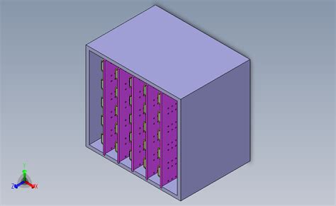 配电柜、互感器的集成柜 Step 模型图纸下载 懒石网