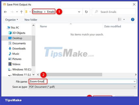 How To Save Microsoft Outlook Emails As PDF Files TipsMake