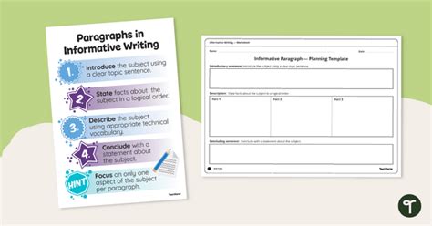 Constructing A Paragraph Modelled Writing Teach Starter