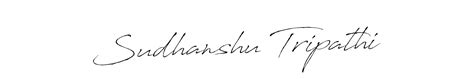 100 Sudhanshu Tripathi Name Signature Style Ideas Outstanding Esignature