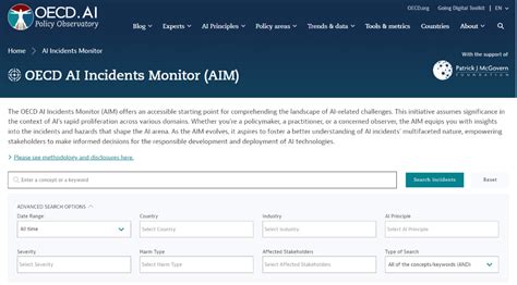 The OECD AI Incidents Monitor: an evidence base for effective AI policy - OECD.AI