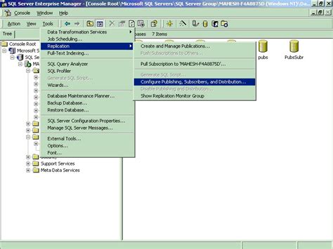 Sql 2000 Replication Architecture Sqlservercentral