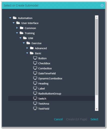 UI Element Switch