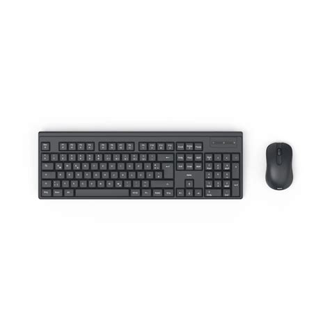 Wkm 100 Wireless Keyboard Mouse Set Black Gulf