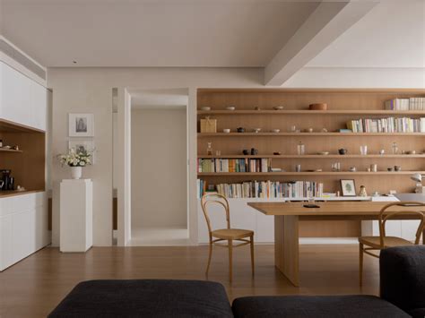 100㎡水磨石藤编，唯美度假风！ White Wall Bureau 建e网设计案例移动端 White Walls Corner