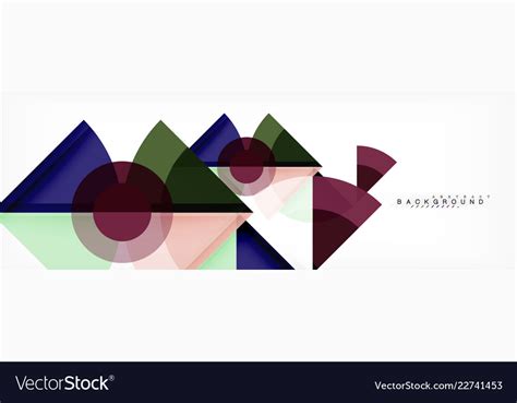 Modern Geometric Abstract Background Royalty Free Vector