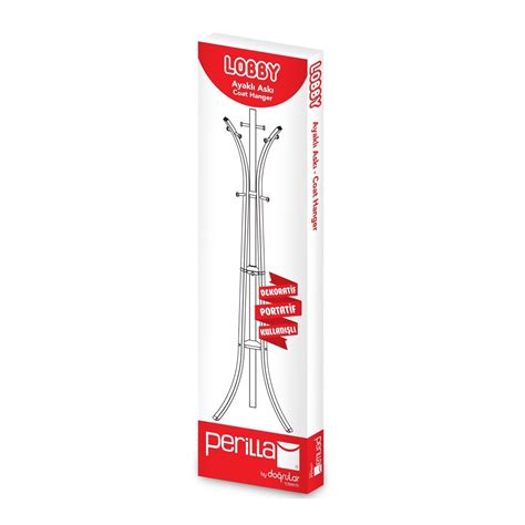 Cuier Tip Pom Perilla Lobby 50x50x185 Cm Roz Emagro