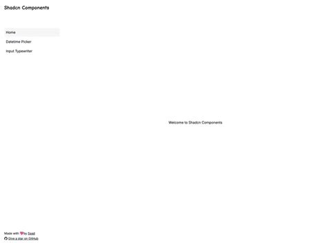 Shadcn Datetime Picker By Maliksidk19 A Nextjs Template Built At Lightspeed