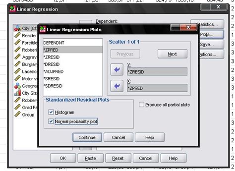 Multiple Linear Regression Exploring Crime Statistics Statistics