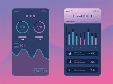 Diagram UI Kit Vector 251888 Vektorkonst på Vecteezy