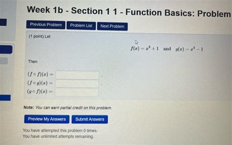 solved week 1 b section 11 function basics problem 1