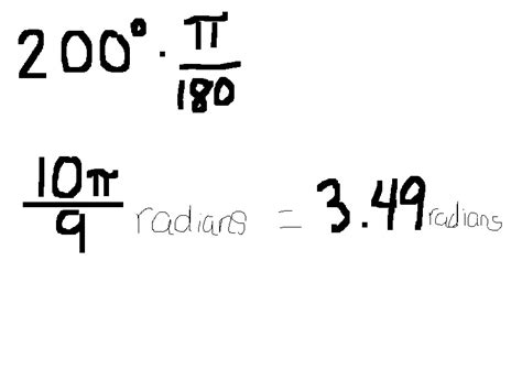 TrigGoddess How To Convert Between Radian Degree