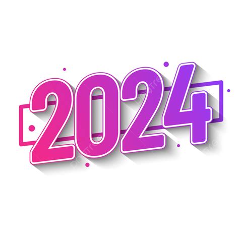 2024 Text Lettering Banner 2024 Lettering Banner Png