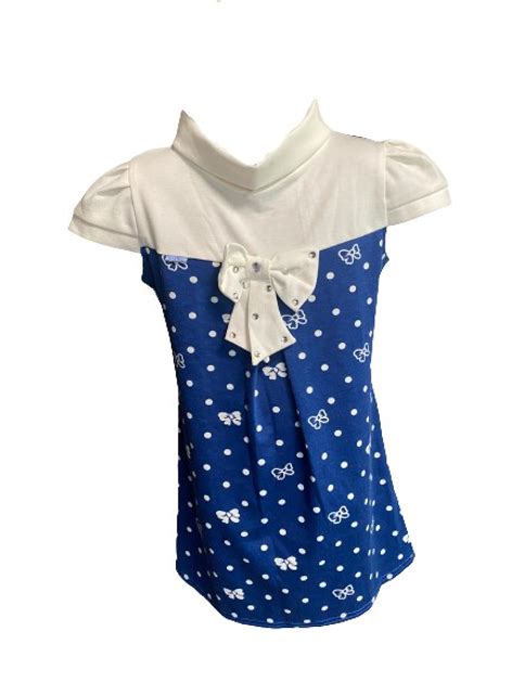 Детское платье с бантом Комсомольск темно синяя 5 лет 110см Брендовая одежда Rozetka